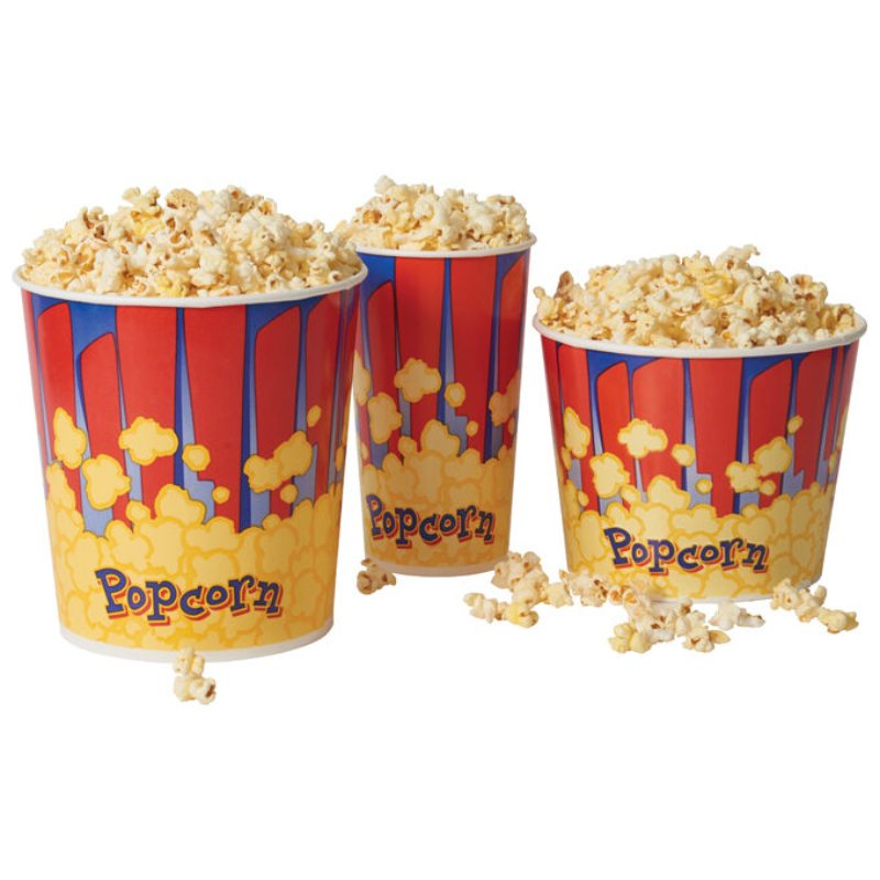 Popcorn Tubs by Winco — Celebratefestivalinc