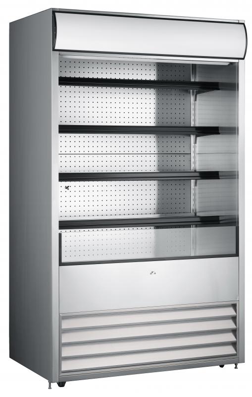 Omcan RS-CN-0700 48″ Grab-and-Go Open Refrigerated Floor Self-Serve Di ...