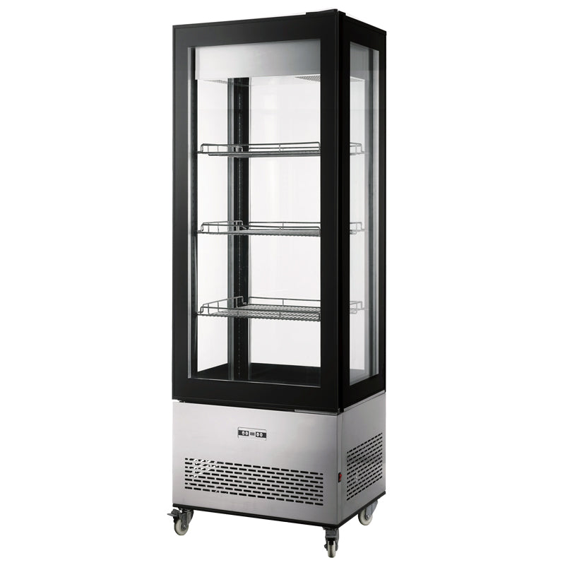 Omcan RS-CN-0400-T 26-inch Refrigerated Display Case with 400 L capaci ...