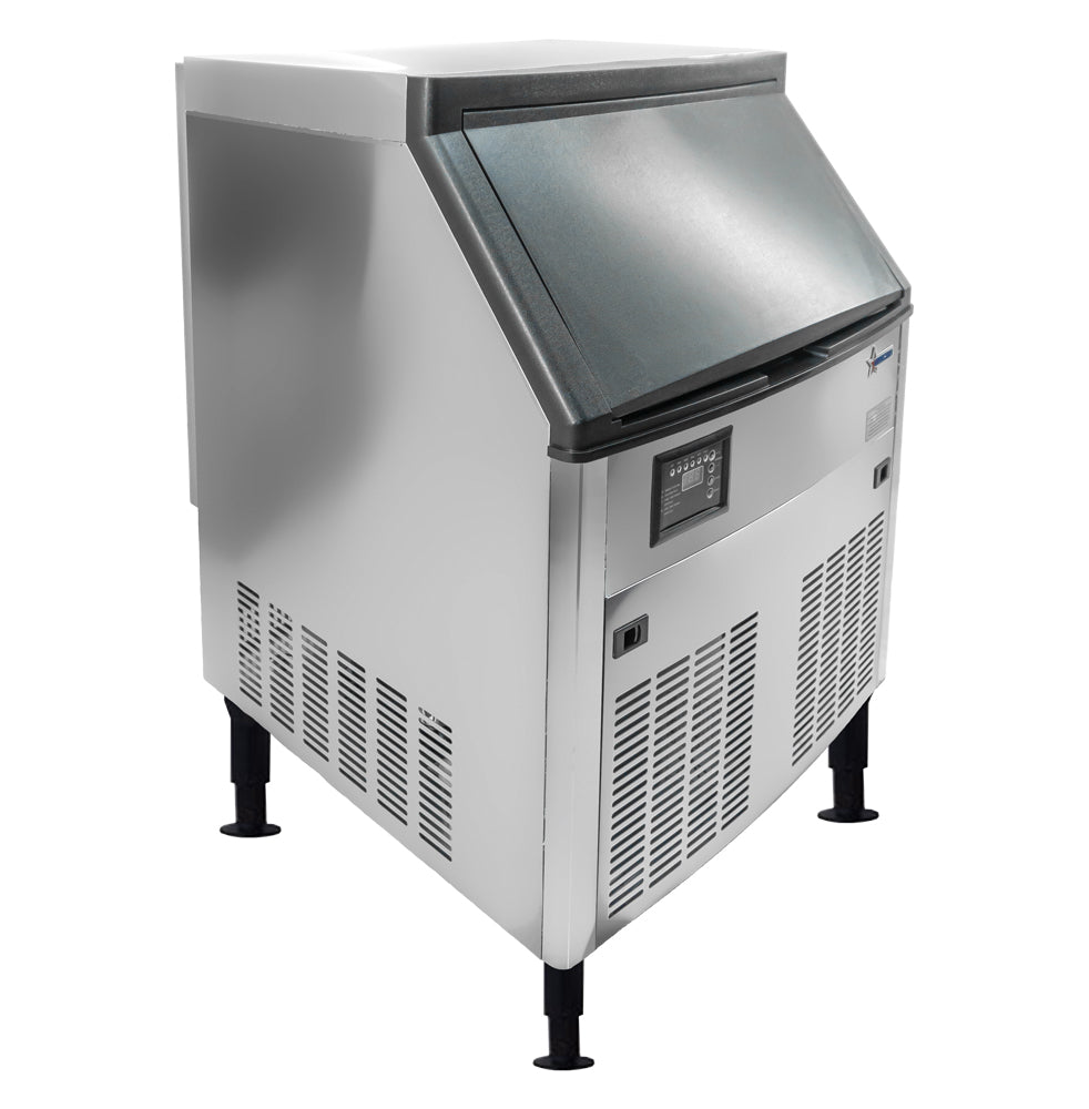 Omcan IC-CN-0219S 26″ Ice Maker 80 lbs/ 36 kg Bin Capacity, 210 lbs ...