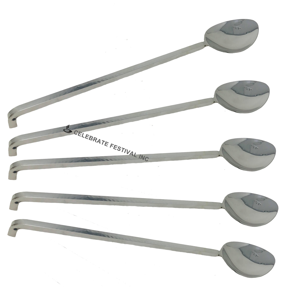 Stainless Steel Oval and Deep Buffet Laddle - with Corner Edge. Availa ...