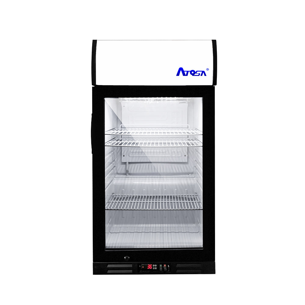 ATOSA CTD-3ST — Compact Countertop Merchandiser with Display Panel (3 ...