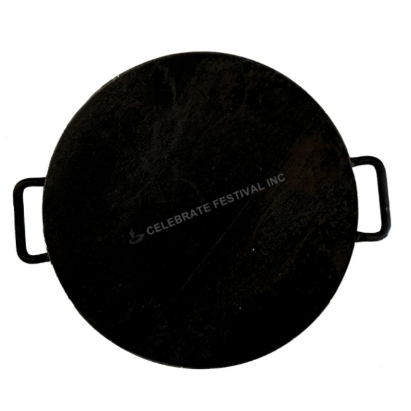 Heavy Duty Mild steel Tikki Tava with Handle Available in 12, 15, 18 ...