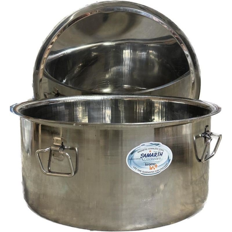 Premium Heavy Duty Stainless Steel Patila – Durable Sauce Pot for ...