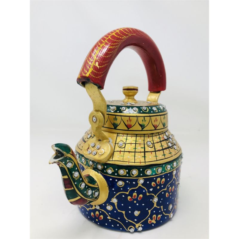 Tea kettle - Beautifully Hand Painted With Traditional Rajasthani/ Mug ...
