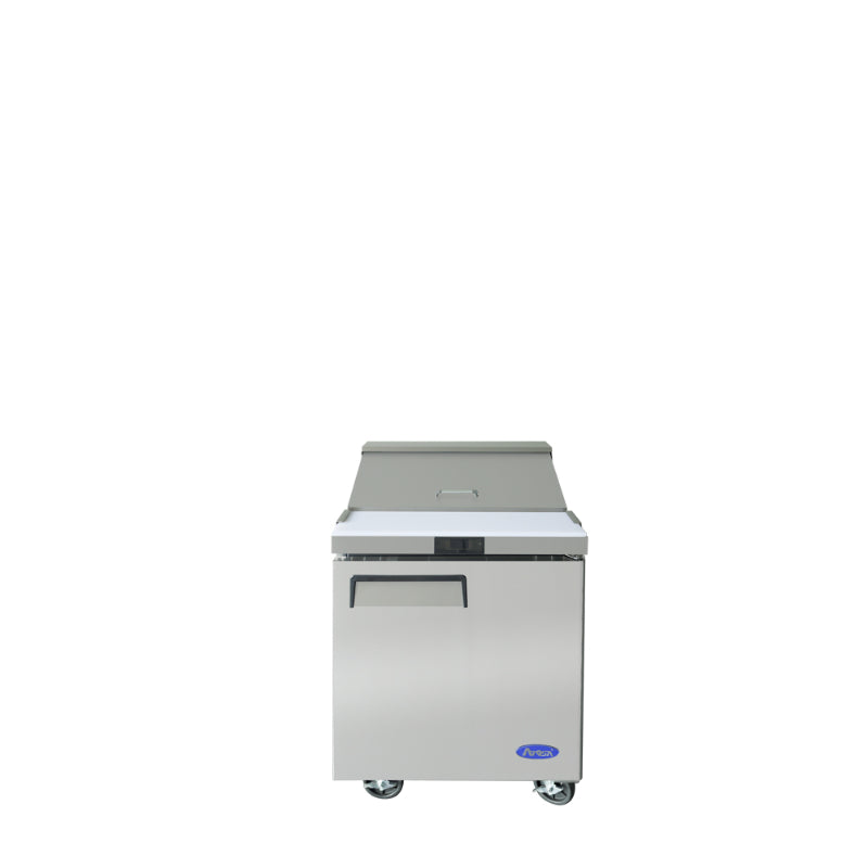 ATOSA MSF8301GR — 27″ Refrigerated Standard Top Sandwich Prep. Table ...