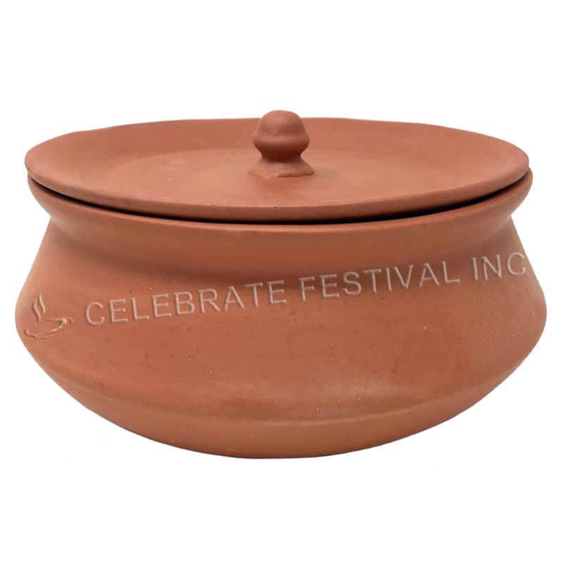 Earthenware : Terracotta/ Mitti/ Clay Pot /Handi For Serving Food/Biry ...