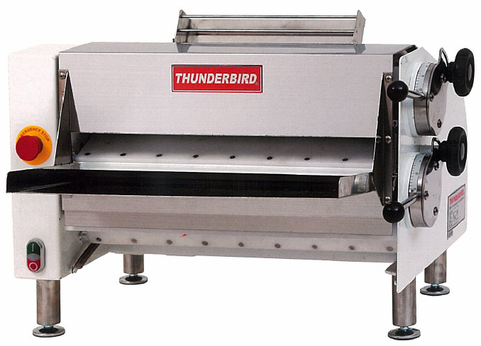 Thunderbird TBPR-690 Two-Pass Pizza Dough Roller — Celebratefestivalinc