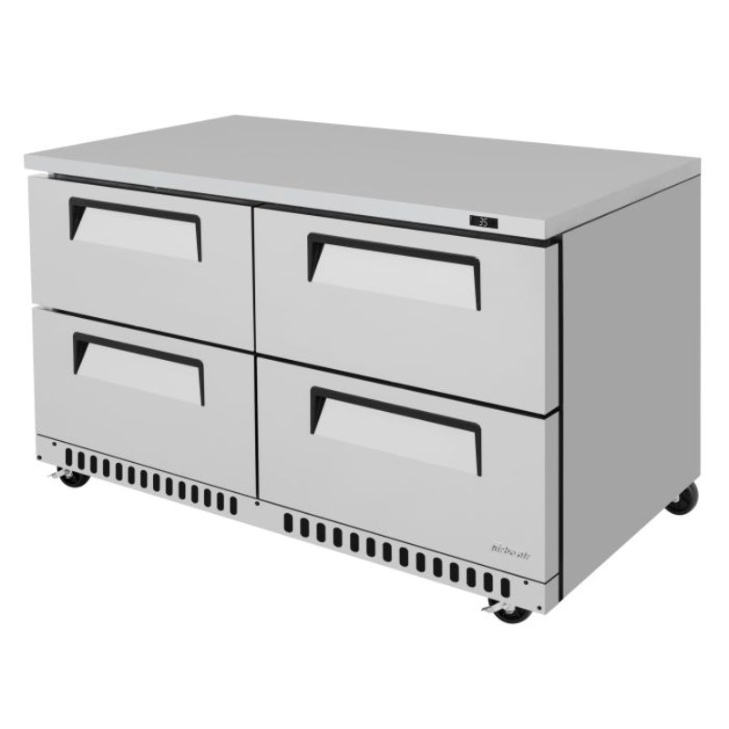 Turbo Air TUR-60SD-D4-FB-N Super Deluxe Series Undercounter Refrigerat ...