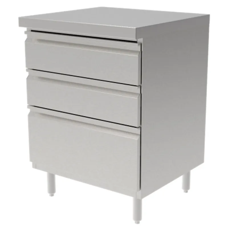 GSW Cabinets Three-Drawer Flat Top Enclosed Cabinets — Celebratefestivalinc