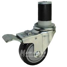 Atosa CSTEA-2-016 Caster Set, 5" H, 1-1/2" Expanding Stem Caster Kit ...