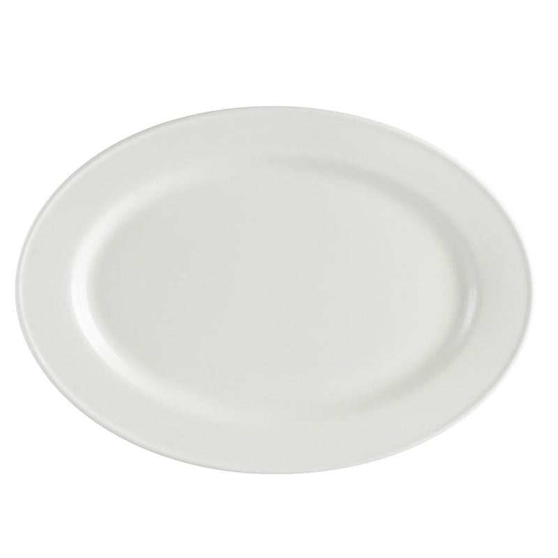 CAC Chinaware Everest Oval Platter 11 3/4" — Celebratefestivalinc