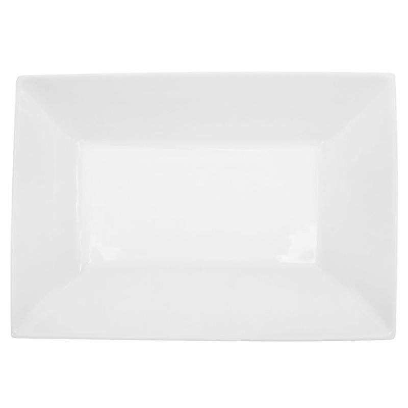 CAC Chinaware Kingsquare Coupe Rect. Platter 11 3/4" — Celebratefestivalinc