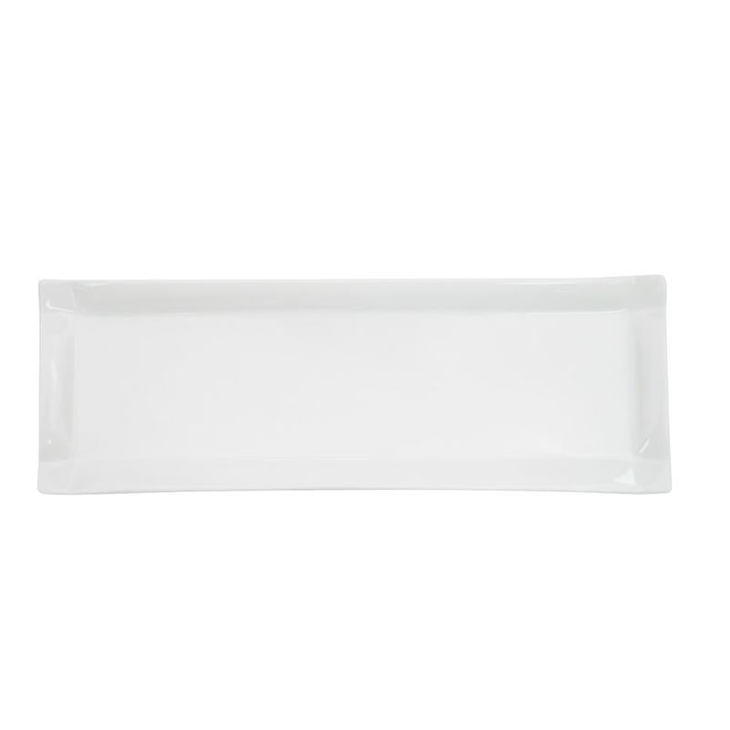 CAC Chinaware Times SquareRect. Platter 16" — Celebratefestivalinc