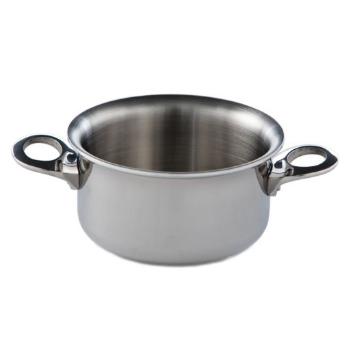 Tri-Ply Mini Cookware with Stainless Steel Exterior by Winco - Availab ...