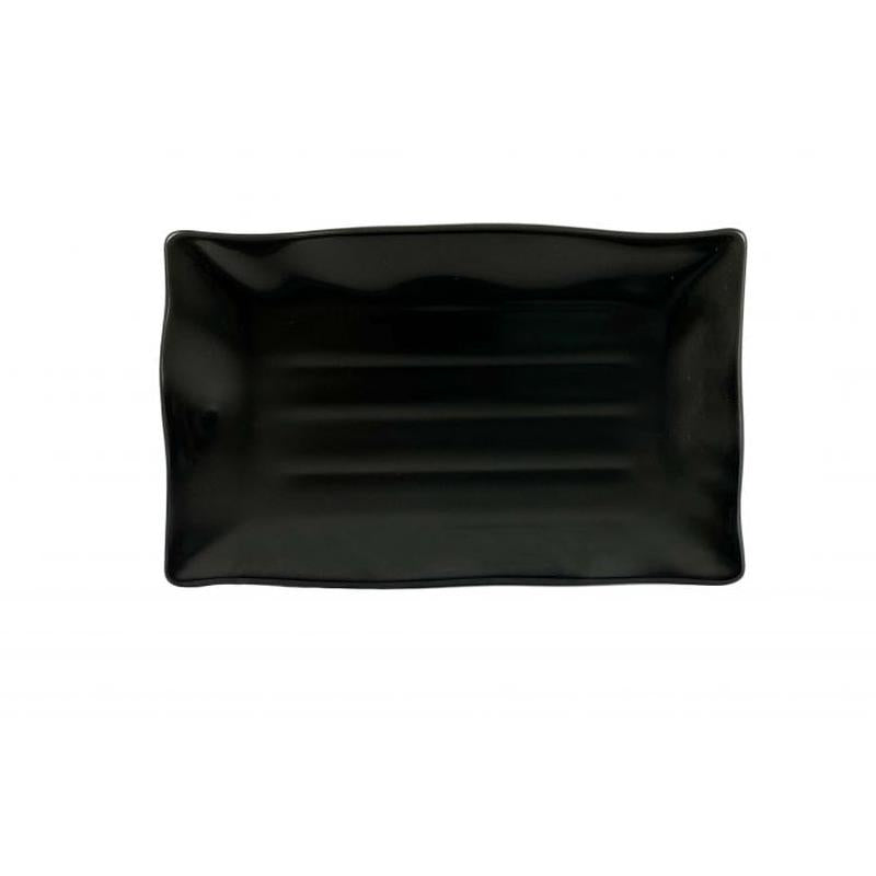 Thunder Group Melamine Asian 11 1/4" X 7 1/4" WAVE RECTANGULAR PLATE ...
