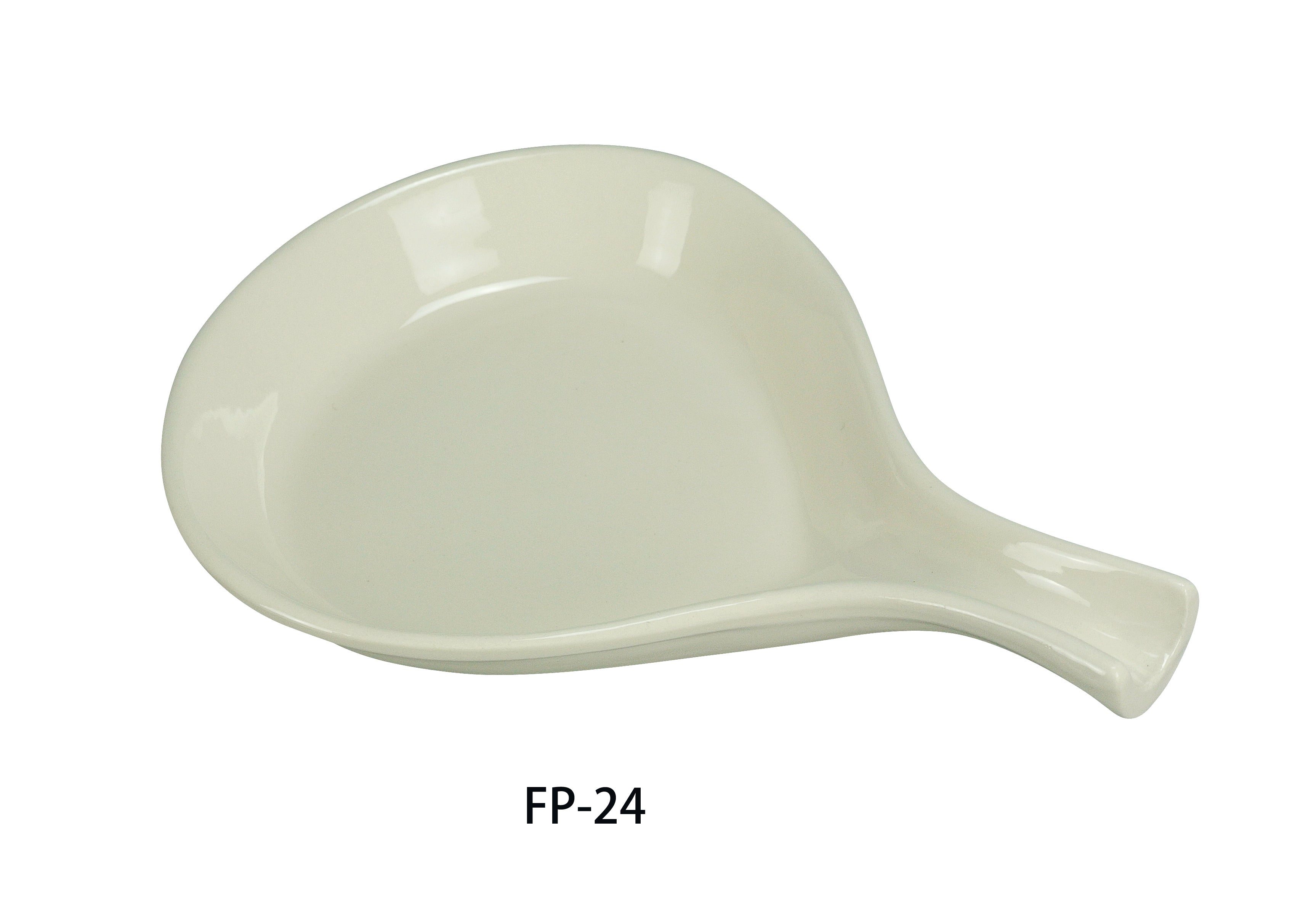 Yanco FP-24 Recovery Fry Pan Server, , Color: White, Material: China ...