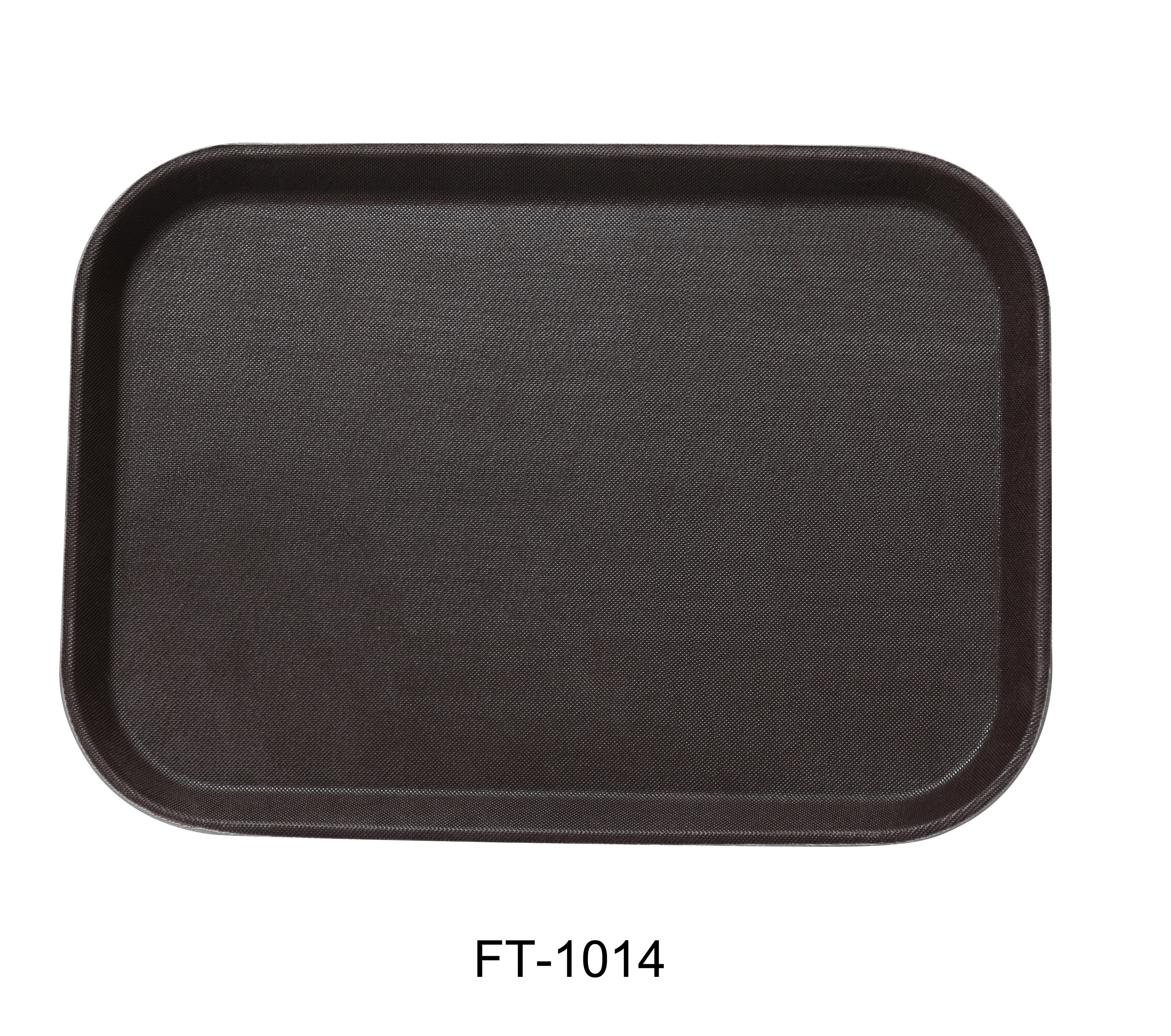 Yanco FT-1014 Serving Trays 14" X 10" SERVING TRAY FIBER GLASS BROWN ...